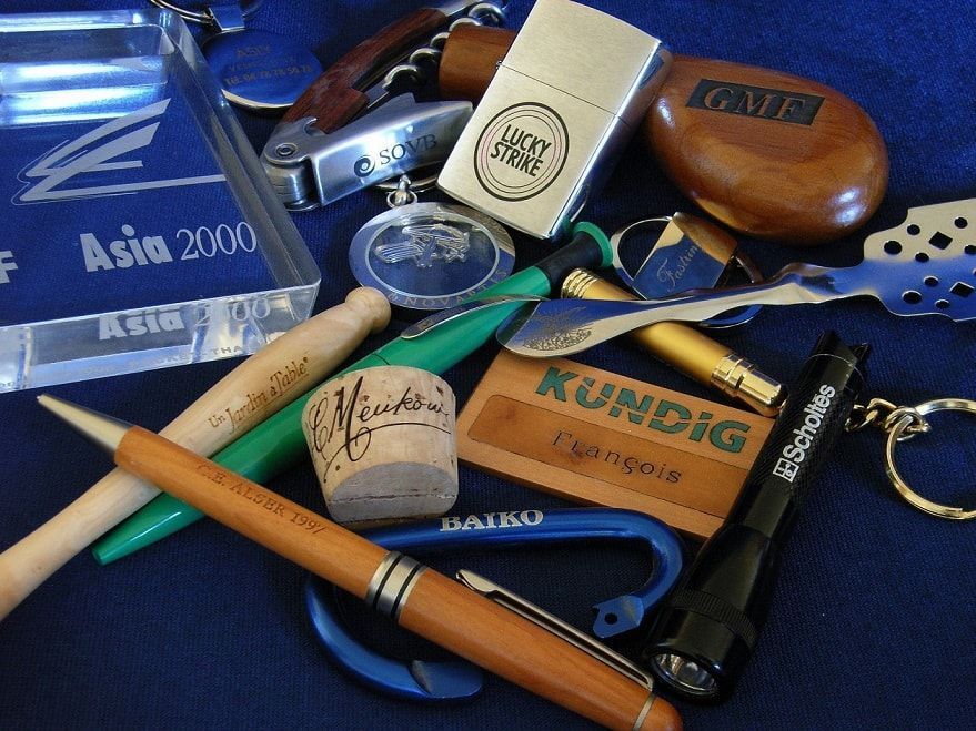 Personnalisation d'objets publicitaires - LASERTEC