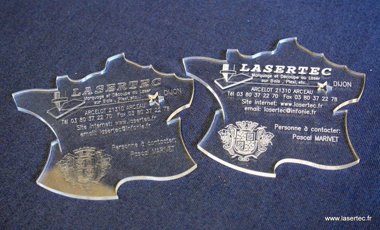 Galerie Gravure laser Plexi
